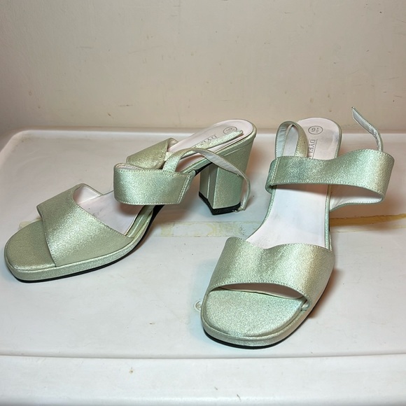 Dyelights | Shoes | Used Square High Heels Heels | Poshmark